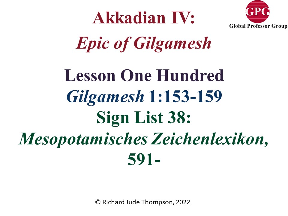 Epic of Gilgamesh lives on. Learn to read it in Akkadian. – Global ...